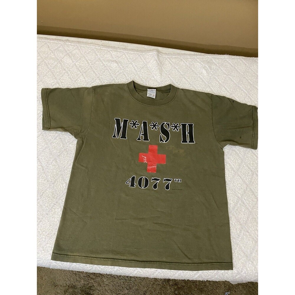 Vintage Mash 1972 Tv Series 4077th Medical Green Grap… - Gem